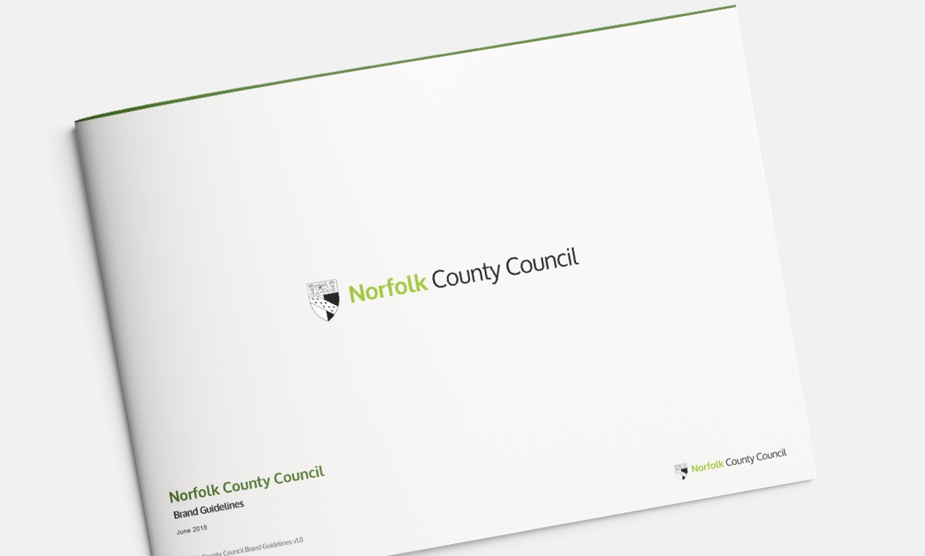 Brand Guidelines for Norfolk County Council - Nu Image